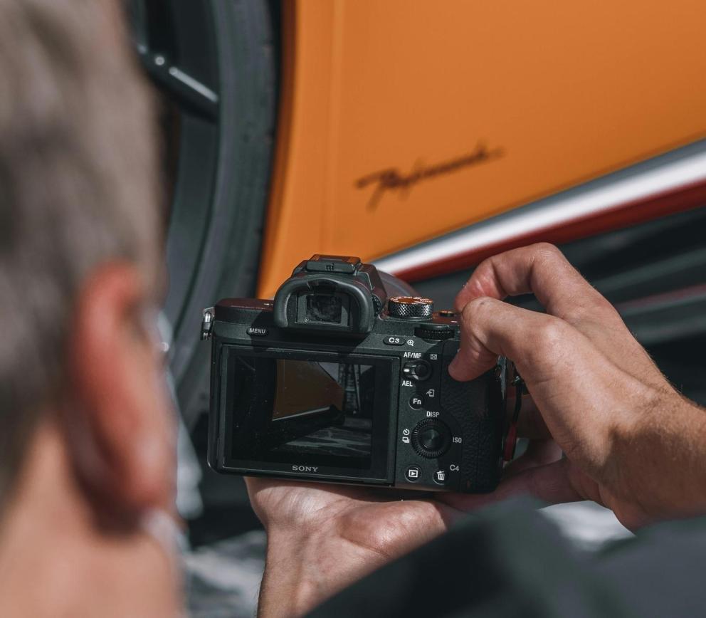 how to properly photograph a car for sale