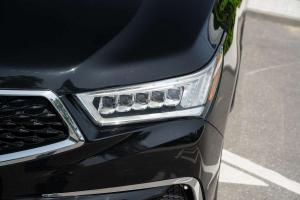 Black Acura MDX 2017 in Vilnius, with an engine capacity of 3.47 L and mileage of 208 thousand km for 16900 €, photo 9 on AUTOMOTO.COM.LV