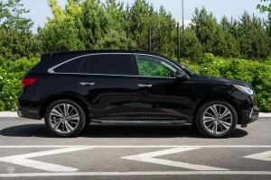 Black Acura MDX 2017 in Vilnius, with an engine capacity of 3.47 L and mileage of 208 thousand km for 16900 €, photo 10 on AUTOMOTO.COM.LV
