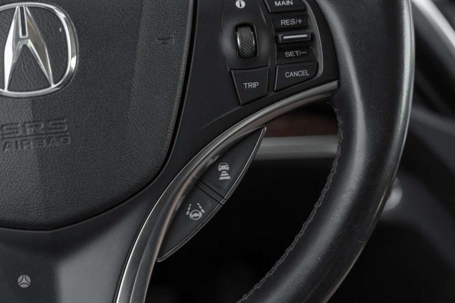 Black Acura MDX 2017 in Vilnius, with an engine capacity of 3.47 L and mileage of 208 thousand km for 16900 €, photo 30 on AUTOMOTO.COM.LV
