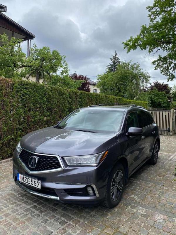 Grey Acura MDX 2018 in Kaunas, with an engine capacity of 3.50 L and mileage of 128 thousand km for 17500 €, photo 2 on AUTOMOTO.COM.LV