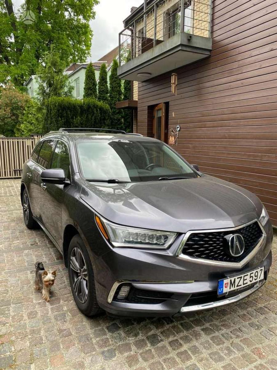 Grey Acura MDX 2018 in Kaunas, with an engine capacity of 3.50 L and mileage of 128 thousand km for 17500 €, photo 1 on AUTOMOTO.COM.LV