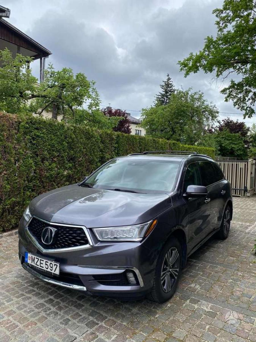 Grey Acura MDX 2018 in Kaunas, with an engine capacity of 3.50 L and mileage of 128 thousand km for 17500 €, photo 3 on AUTOMOTO.COM.LV