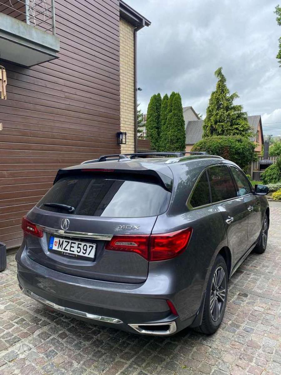 Grey Acura MDX 2018 in Kaunas, with an engine capacity of 3.50 L and mileage of 128 thousand km for 17500 €, photo 4 on AUTOMOTO.COM.LV