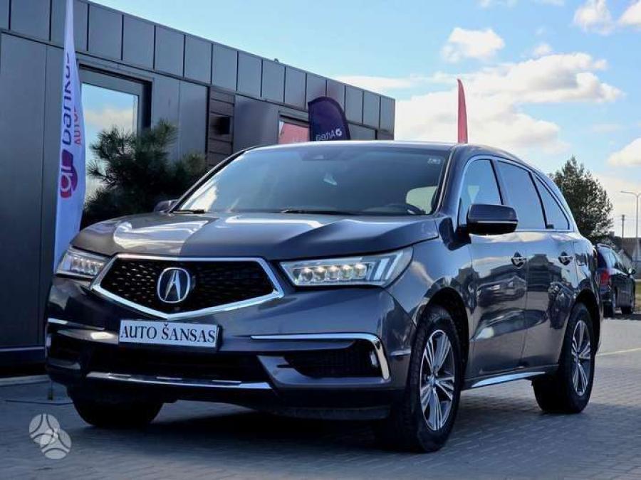 Grey Acura MDX 2020 in Panevezys, with an engine capacity of 3.47 L and mileage of 89 thousand km for 22500 €, photo 1 on AUTOMOTO.COM.LV
