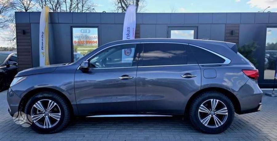 Grey Acura MDX 2020 in Panevezys, with an engine capacity of 3.47 L and mileage of 89 thousand km for 22500 €, photo 5 on AUTOMOTO.COM.LV