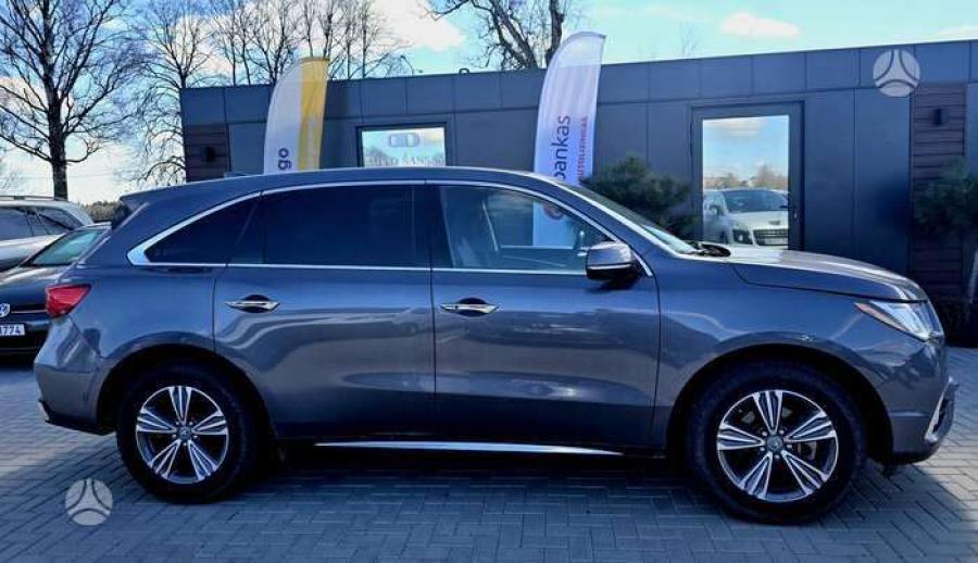 Grey Acura MDX 2020 in Panevezys, with an engine capacity of 3.47 L and mileage of 89 thousand km for 22500 €, photo 6 on AUTOMOTO.COM.LV