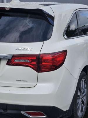 White Acura MDX 2016 in Vilnius, with an engine capacity of 3.50 L and mileage of 209 thousand km for 13500 €, photo 12 on AUTOMOTO.COM.LV