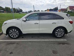 White Acura MDX 2016 in Vilnius, with an engine capacity of 3.50 L and mileage of 209 thousand km for 13500 €, photo 32 on AUTOMOTO.COM.LV