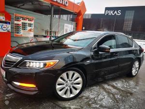 Black Acura RLX 2017 in Vilnius, with an engine capacity of 3.50 L and mileage of 65 thousand km for 18800 €, photo 7 on AUTOMOTO.COM.LV