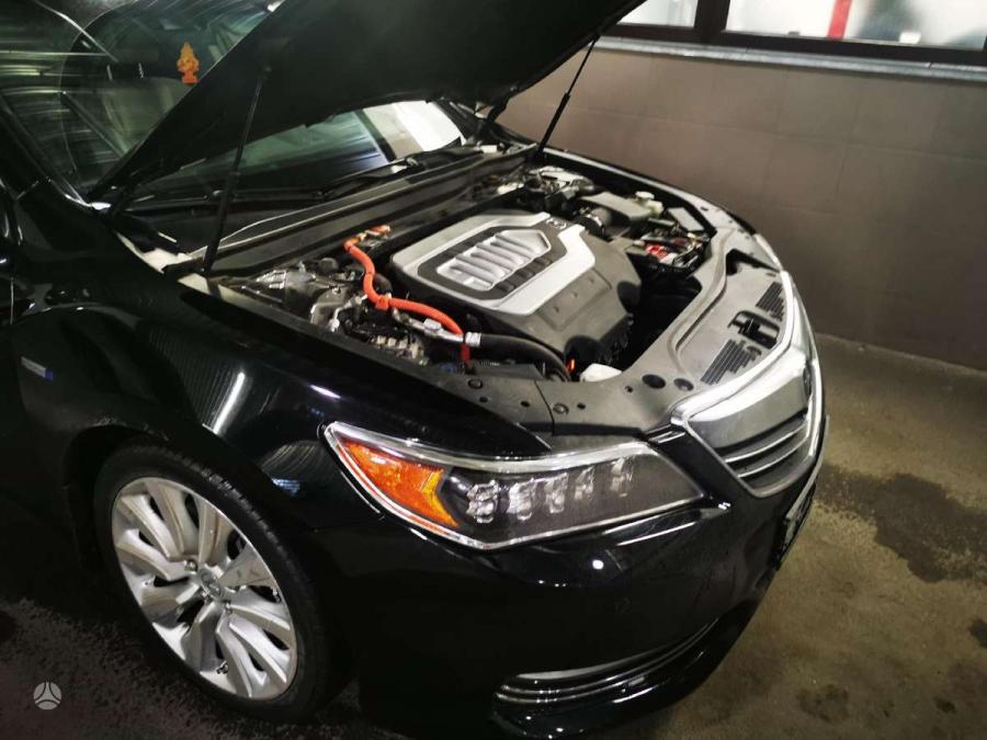 Black Acura RLX 2017 in Vilnius, with an engine capacity of 3.50 L and mileage of 65 thousand km for 18800 €, photo 25 on AUTOMOTO.COM.LV