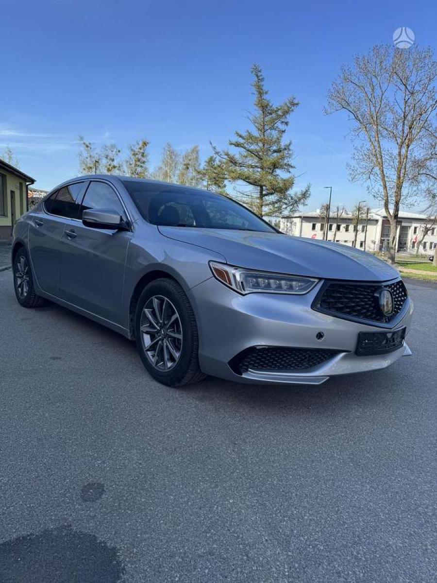 Grey Acura TLX 2020 in Alytus, with an engine capacity of 2.36 L and mileage of 52 thousand km for 23000 €, photo 3 on AUTOMOTO.COM.LV