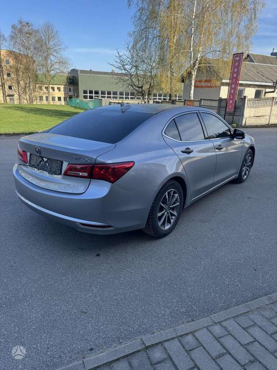 Grey Acura TLX 2020 in Alytus, with an engine capacity of 2.36 L and mileage of 52 thousand km for 23000 €, photo 4 on AUTOMOTO.COM.LV