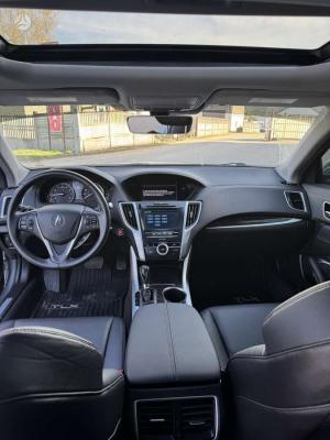 Grey Acura TLX 2020 in Alytus, with an engine capacity of 2.36 L and mileage of 52 thousand km for 23000 €, photo 6 on AUTOMOTO.COM.LV