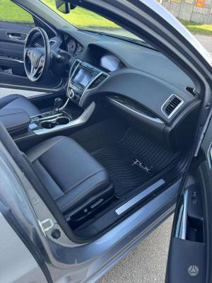 Grey Acura TLX 2020 in Alytus, with an engine capacity of 2.36 L and mileage of 52 thousand km for 23000 €, photo 8 on AUTOMOTO.COM.LV