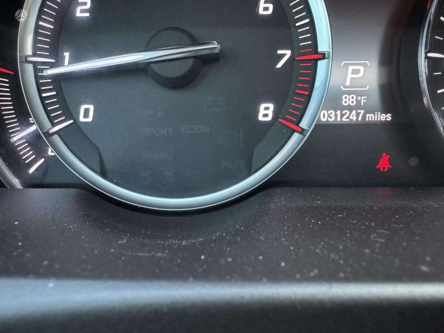 Grey Acura TLX 2020 in Alytus, with an engine capacity of 2.36 L and mileage of 52 thousand km for 23000 €, photo 13 on AUTOMOTO.COM.LV