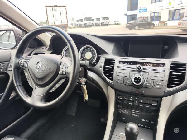 Black Acura TSX 2010 in Kaunas, with an engine capacity of 2.35 L and mileage of 86 thousand km for 5250 €, photo 10 on AUTOMOTO.COM.LV