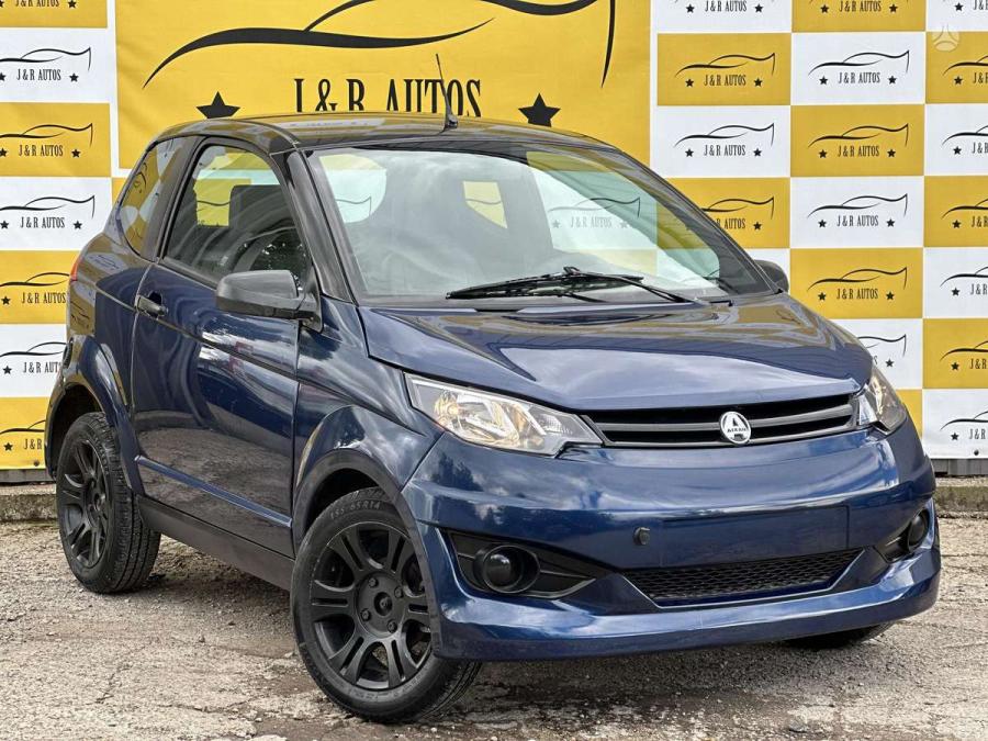 Blue Aixam City 2015 in Siauliai, with an engine capacity of 0.40 L and mileage of 46 thousand km for 5850 €, photo 4 on AUTOMOTO.COM.LV