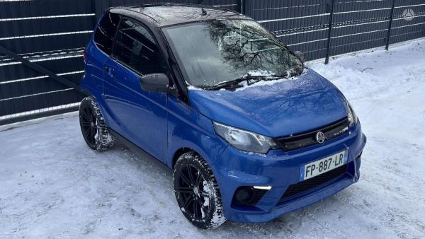 Blue Aixam City 2020 in Jonava, with an engine capacity of 0.00 L and mileage of 32 thousand km for 5800 €, photo 1 on AUTOMOTO.COM.LV