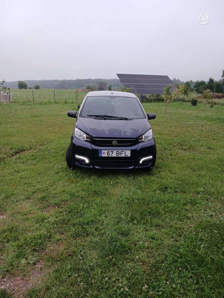 Blue Aixam City 2021 in Kretinga, with an engine capacity of 0.00 L and mileage of 26 thousand km for 7500 €, photo 1 on AUTOMOTO.COM.LV