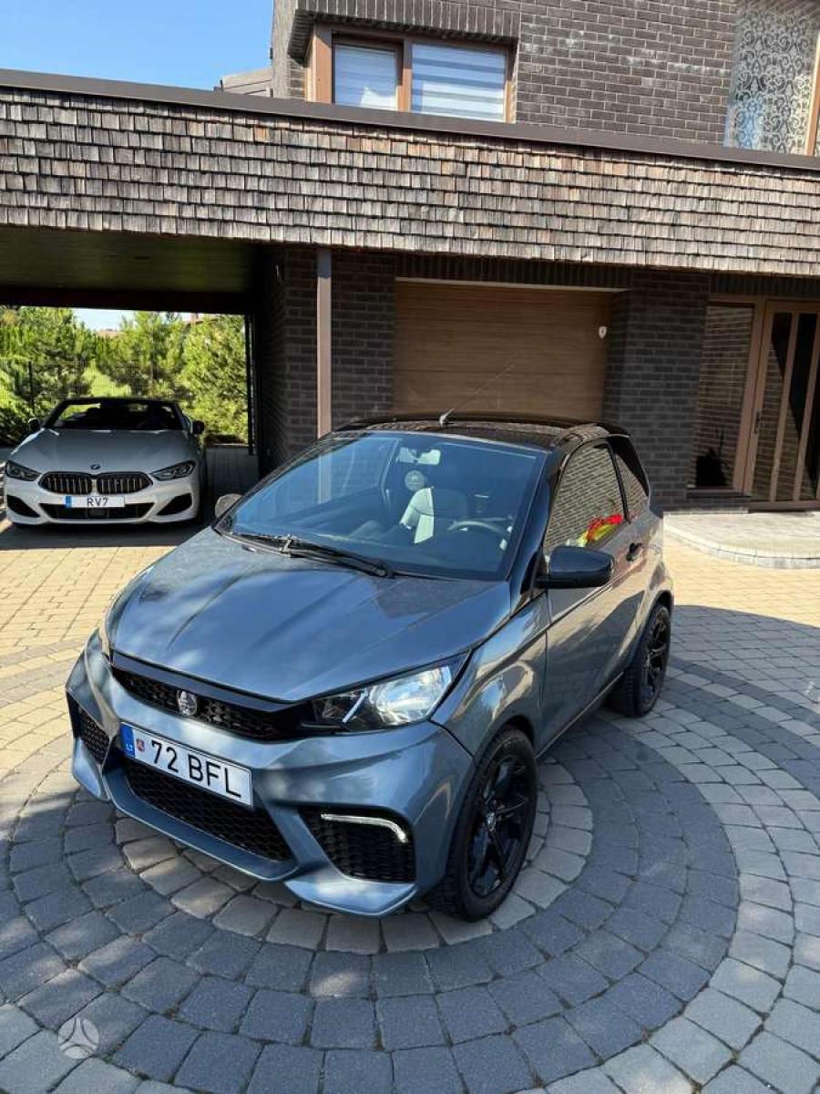 Zils Aixam City 2023 Kauņa, ar dzinēja tilpumu 0.50 L un nobraukumu 28 tūkst. km par 9699 €, foto 1 vietnē AUTOMOTO.COM.LV