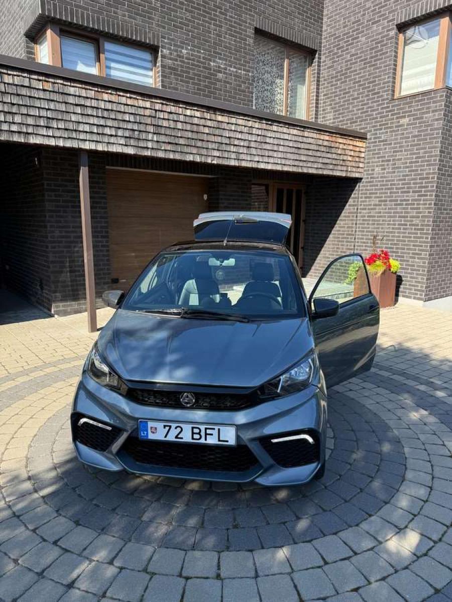 Zils Aixam City 2023 Kauņa, ar dzinēja tilpumu 0.50 L un nobraukumu 28 tūkst. km par 9699 €, foto 3 vietnē AUTOMOTO.COM.LV