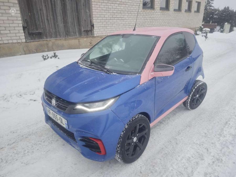 Zils Aixam City 2025 Telšiai, ar dzinēja tilpumu 0.00 L un nobraukumu 650 tūkst. km par 9900 €, foto 9 vietnē AUTOMOTO.COM.LV