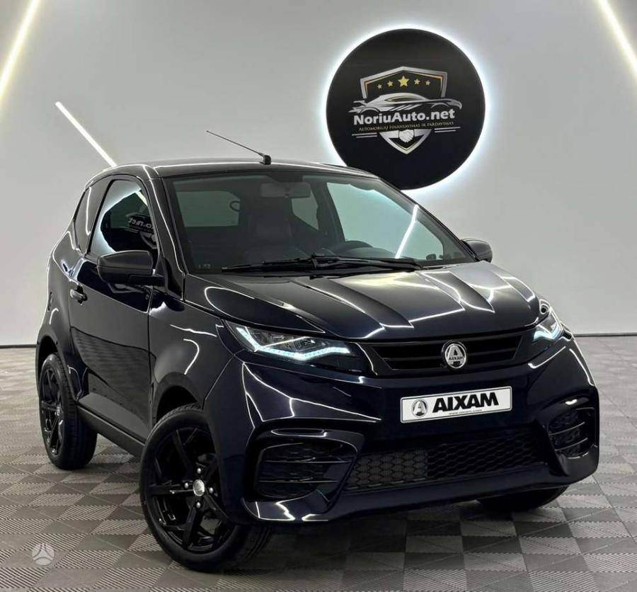 Zils Aixam City 2025 Marijampole, ar dzinēja tilpumu 0.00 L un nobraukumu 0 tūkst. km par 15850 €, foto 1 vietnē AUTOMOTO.COM.LV