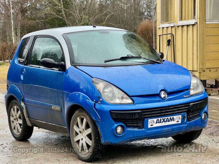 Blue Aixam City 2009 in Tallinn, with an engine capacity of 0.40 L and mileage of 0 thousand km for 3290 €, photo 2 on AUTOMOTO.COM.LV