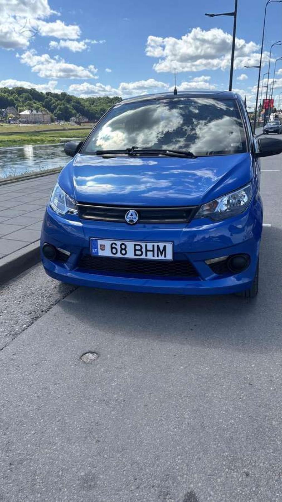 Zils Aixam City 2019 Kauņa, ar dzinēja tilpumu 0.50 L un nobraukumu 46 tūkst. km par 7800 €, foto 1 vietnē AUTOMOTO.COM.LV