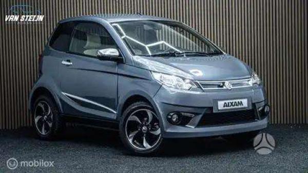 Pelēks Aixam City 2017 Viļņa, ar dzinēja tilpumu 0.48 L un nobraukumu 19 tūkst. km par 9500 €, foto 1 vietnē AUTOMOTO.COM.LV