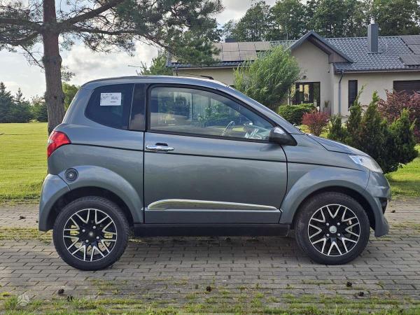 Grey Aixam City 2016 in Klaipeda, with an engine capacity of 0.40 L and mileage of 40 thousand km for 4200 €, photo 4 on AUTOMOTO.COM.LV