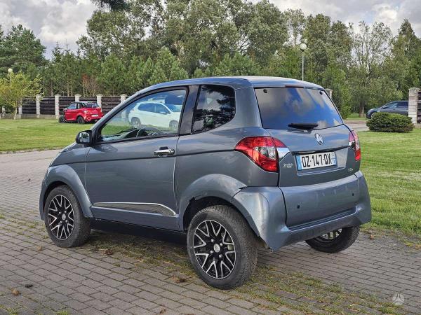Grey Aixam City 2016 in Klaipeda, with an engine capacity of 0.40 L and mileage of 40 thousand km for 4200 €, photo 8 on AUTOMOTO.COM.LV