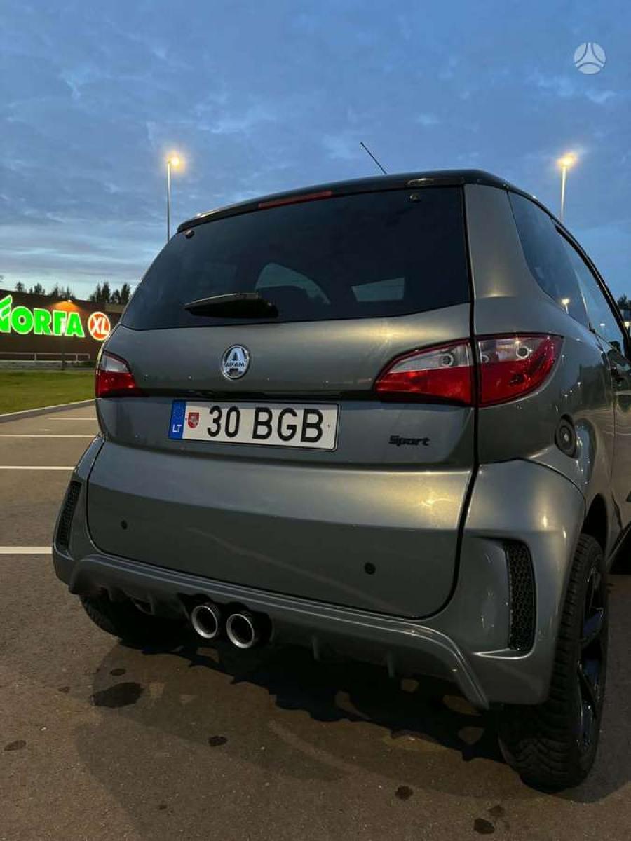 Pelēks Aixam City 2022 Gargždai, ar dzinēja tilpumu 0.48 L un nobraukumu 28 tūkst. km par 9700 €, foto 9 vietnē AUTOMOTO.COM.LV