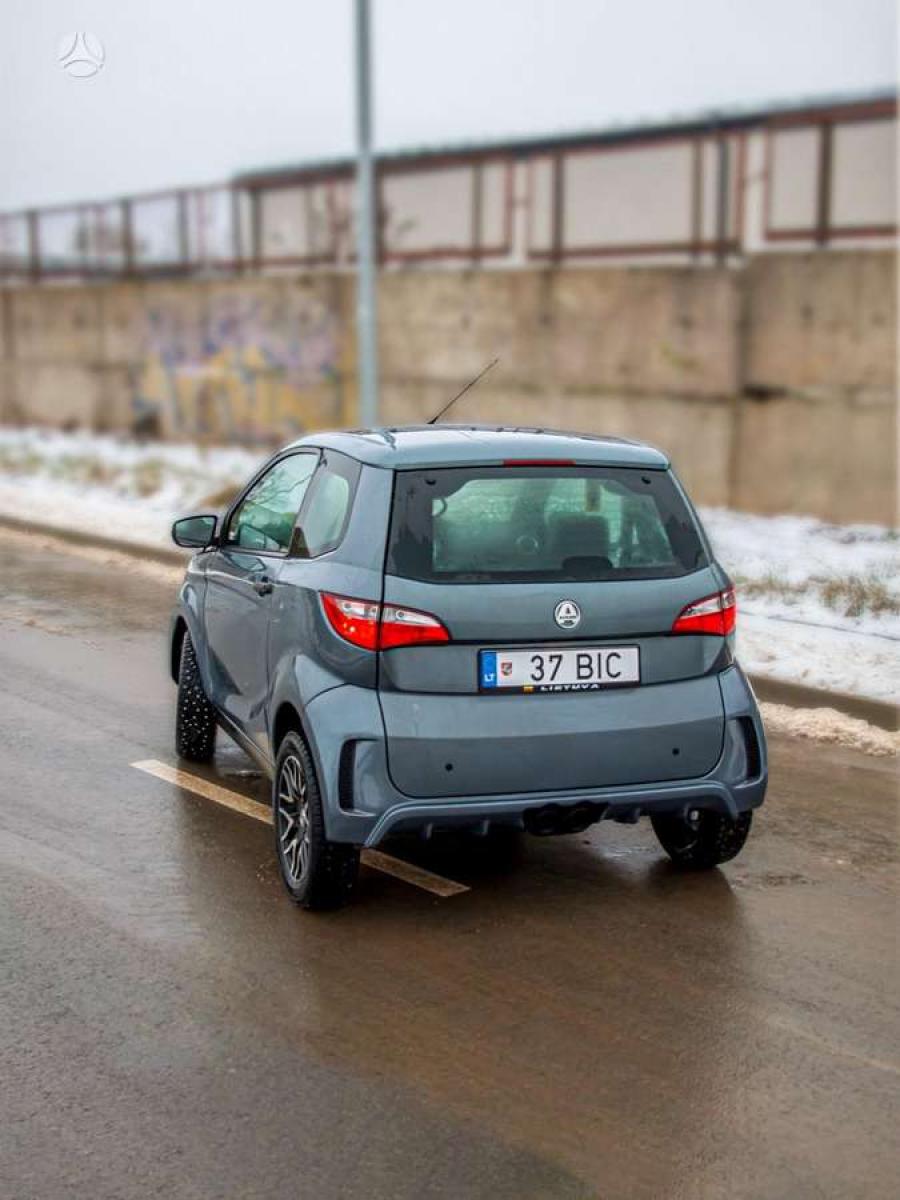 Pelēks Aixam City 2022 Šauļi, ar dzinēja tilpumu 0.00 L un nobraukumu 15 tūkst. km par 9250 €, foto 4 vietnē AUTOMOTO.COM.LV