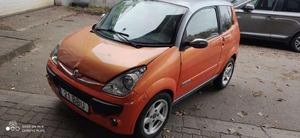 Orange Aixam City 2010 in Vilnius, with an engine capacity of 0.40 L and mileage of 53 thousand km for 2900 €, photo 3 on AUTOMOTO.COM.LV