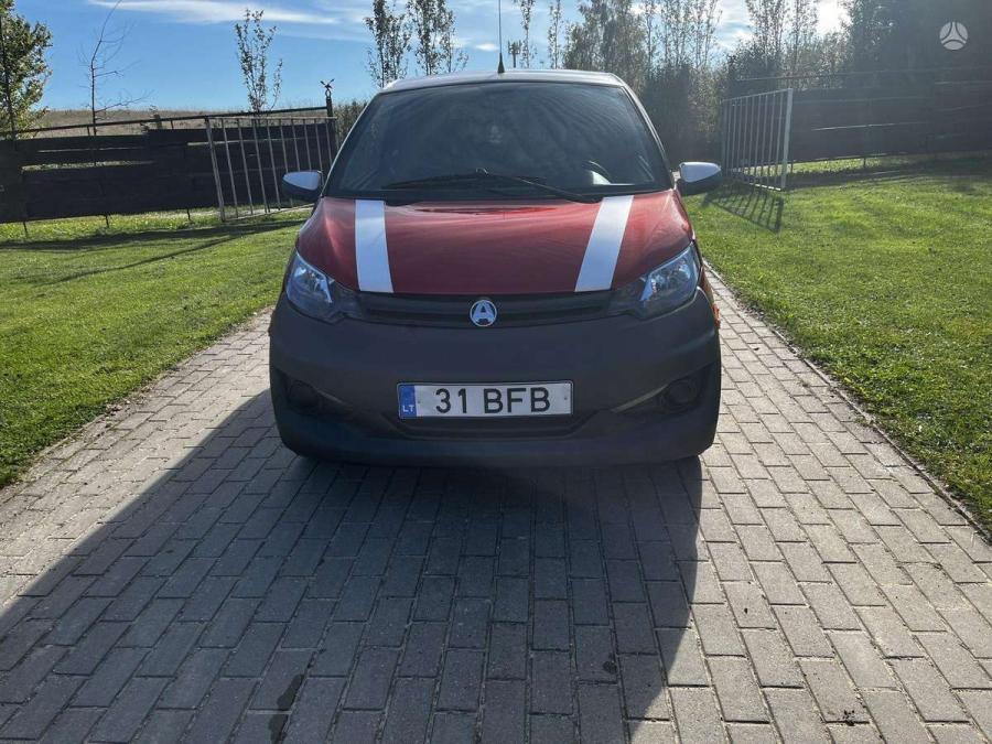 Red Aixam City 2014 in Alytus, with an engine capacity of 0.48 L and mileage of 85 thousand km for 4500 €, photo 1 on AUTOMOTO.COM.LV