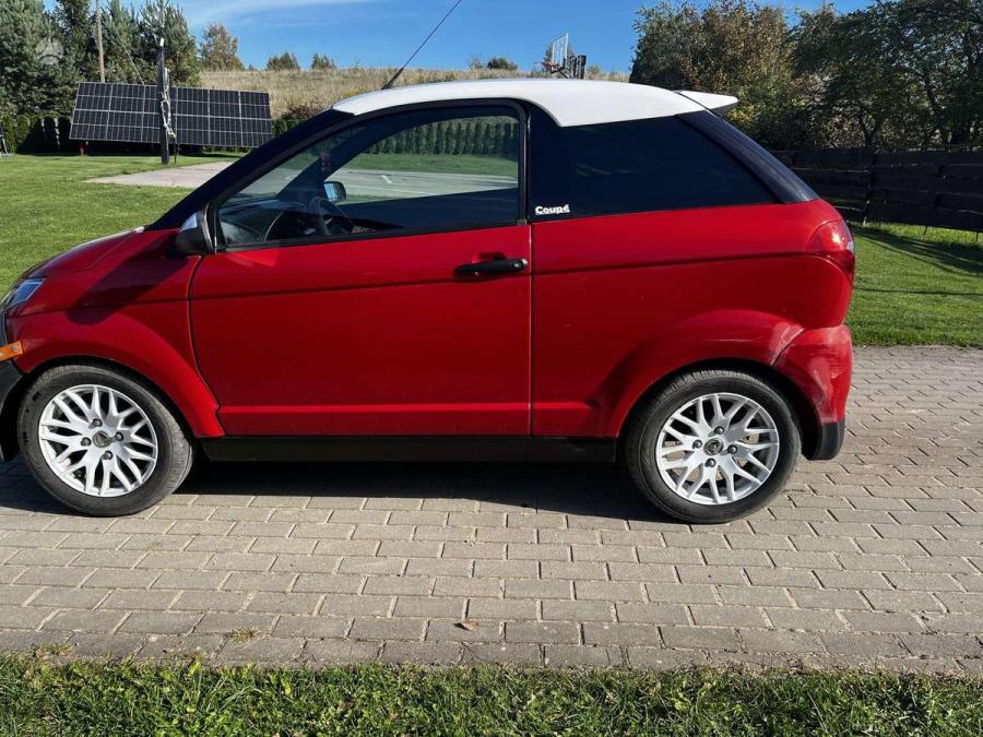 Red Aixam City 2014 in Alytus, with an engine capacity of 0.48 L and mileage of 85 thousand km for 4500 €, photo 6 on AUTOMOTO.COM.LV
