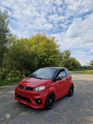 Sarkans Aixam City 2019 Šauļi, ar dzinēja tilpumu 0.50 L un nobraukumu 29 tūkst. km par 7500 €, foto  vietnē AUTOMOTO.COM.LV