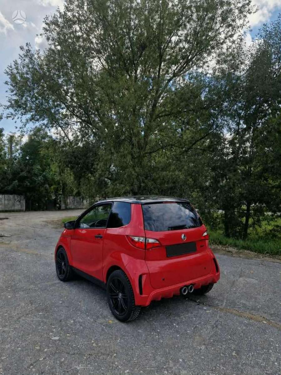 Sarkans Aixam City 2019 Šauļi, ar dzinēja tilpumu 0.50 L un nobraukumu 29 tūkst. km par 7500 €, foto 4 vietnē AUTOMOTO.COM.LV