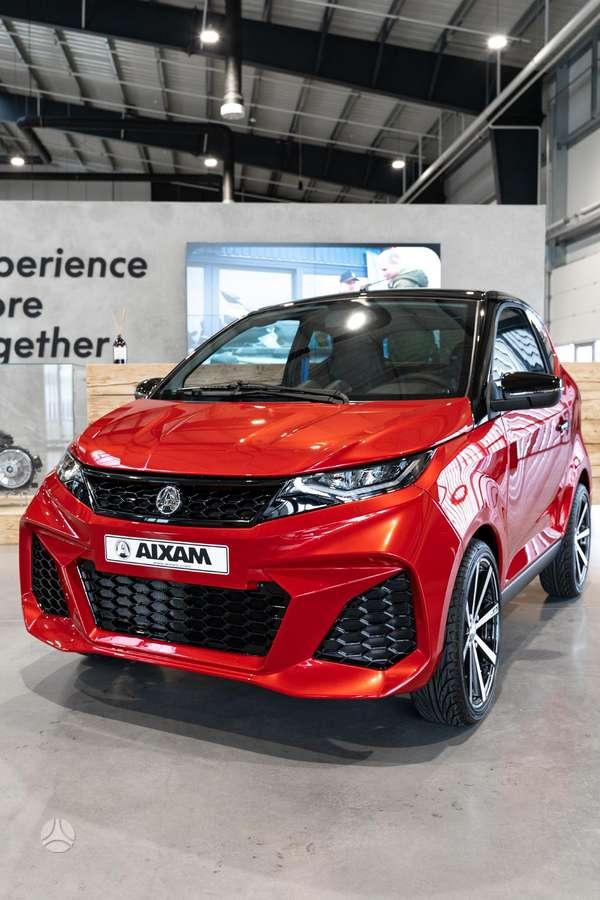 Sarkans Aixam City 2026 Kauņa, ar dzinēja tilpumu 0.40 L un nobraukumu 1 tūkst. km par 18620 €, foto 2 vietnē AUTOMOTO.COM.LV