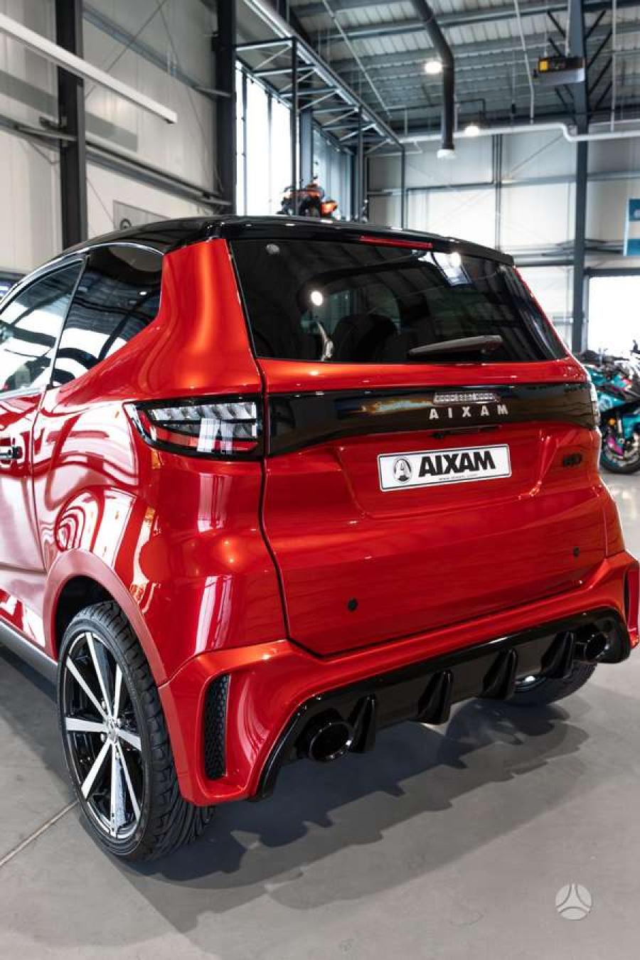Red Aixam City 2026 in Kaunas, with an engine capacity of 0.40 L and mileage of 1 thousand km for 18620 €, photo 10 on AUTOMOTO.COM.LV