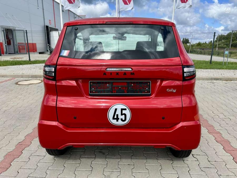Red Aixam City 2026 in Telschi, with an engine capacity of 0.48 L and mileage of 1 thousand km for 9200 €, photo 10 on AUTOMOTO.COM.LV