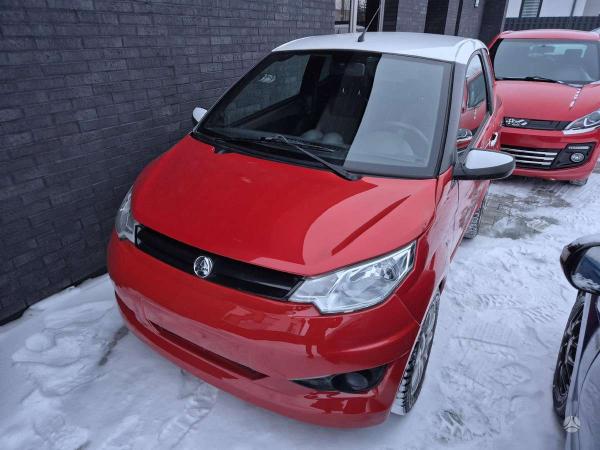 Red Aixam City 2014 in Siauliai, with an engine capacity of 0.50 L and mileage of 43 thousand km for 5950 €, photo 1 on AUTOMOTO.COM.LV