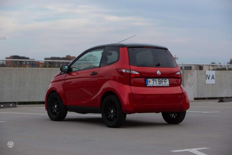 Sarkans Aixam City 2017 Viļņa, ar dzinēja tilpumu 0.50 L un nobraukumu 49 tūkst. km par 6400 €, foto 6 vietnē AUTOMOTO.COM.LV