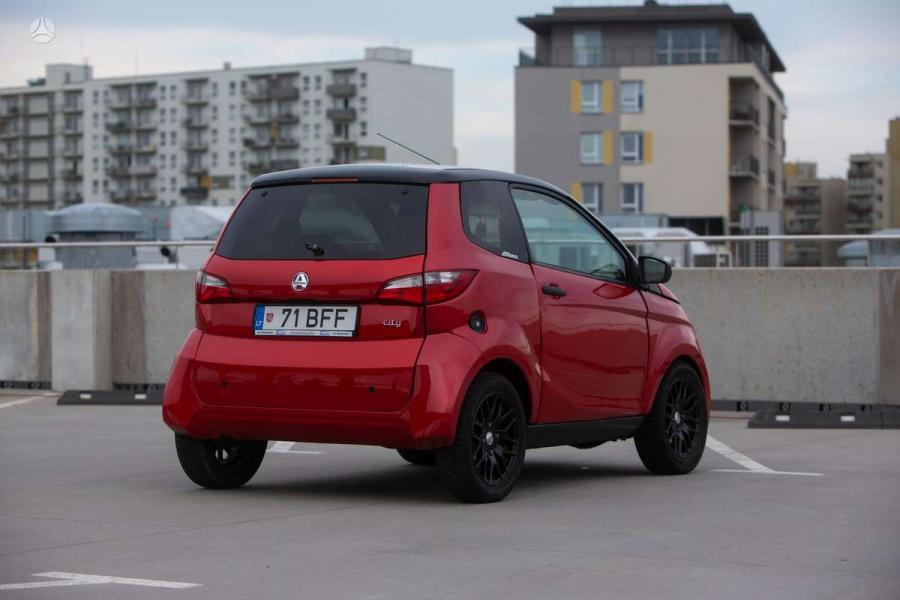 Sarkans Aixam City 2017 Viļņa, ar dzinēja tilpumu 0.50 L un nobraukumu 49 tūkst. km par 6400 €, foto 7 vietnē AUTOMOTO.COM.LV