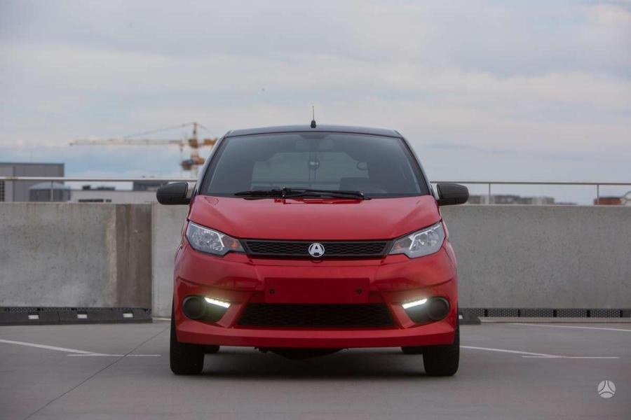 Sarkans Aixam City 2017 Viļņa, ar dzinēja tilpumu 0.50 L un nobraukumu 49 tūkst. km par 6400 €, foto 8 vietnē AUTOMOTO.COM.LV