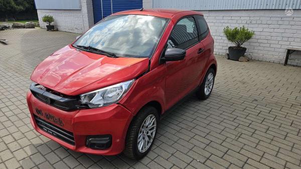Red Aixam City 2023 in Marijampole, with an engine capacity of 0.48 L and mileage of 16 thousand km for 6100 €, photo 1 on AUTOMOTO.COM.LV
