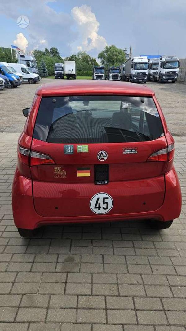 Red Aixam City 2023 in Marijampole, with an engine capacity of 0.48 L and mileage of 16 thousand km for 6100 €, photo 4 on AUTOMOTO.COM.LV
