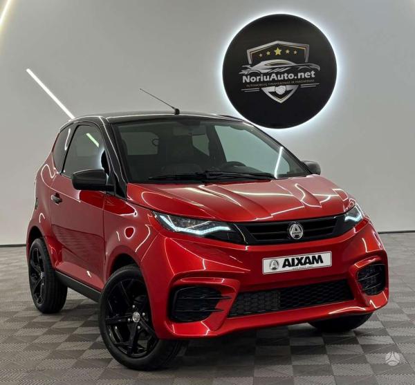 Red Aixam City 2025 in Marijampole, with an engine capacity of 0.00 L and mileage of 0 thousand km for 15650 €, photo 1 on AUTOMOTO.COM.LV
